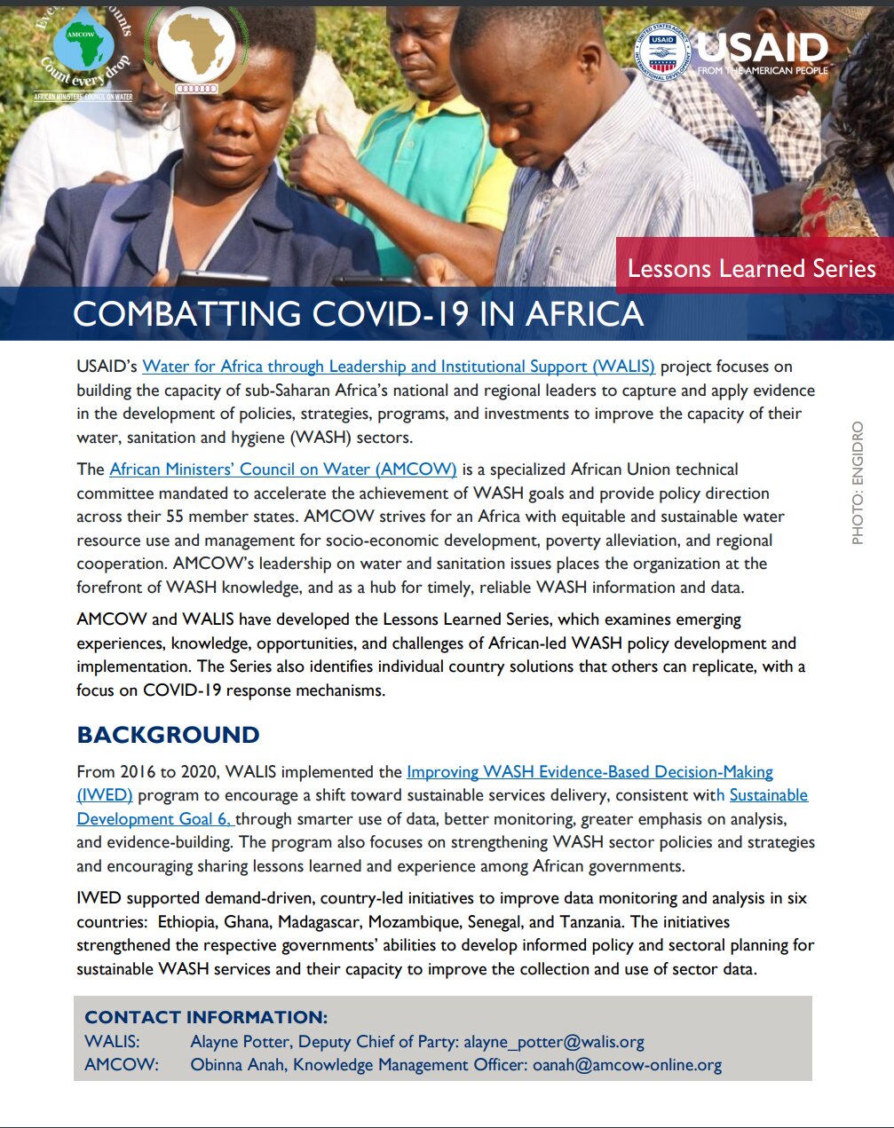 AMCOW knowledge Hub - Sharing Africa Water and sanitation sector ...